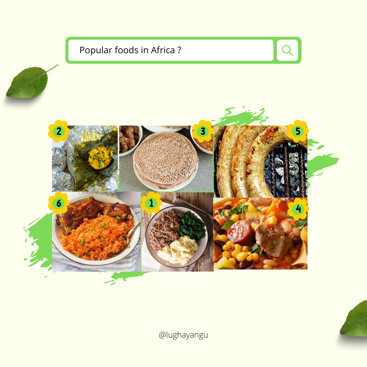 African Cuisine African Cuisine